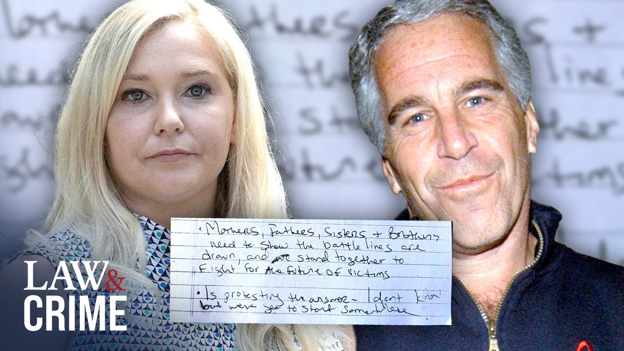 Epstein Accuser Leaves Stunning Note Before Shocking Death.... 04-30 ...
